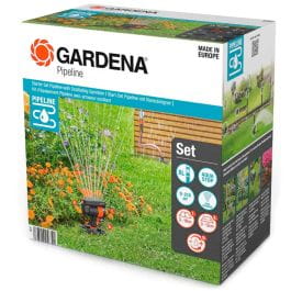 Gardena Starter Set Pipeline with Oscillating Sprinkler | Official UK ...